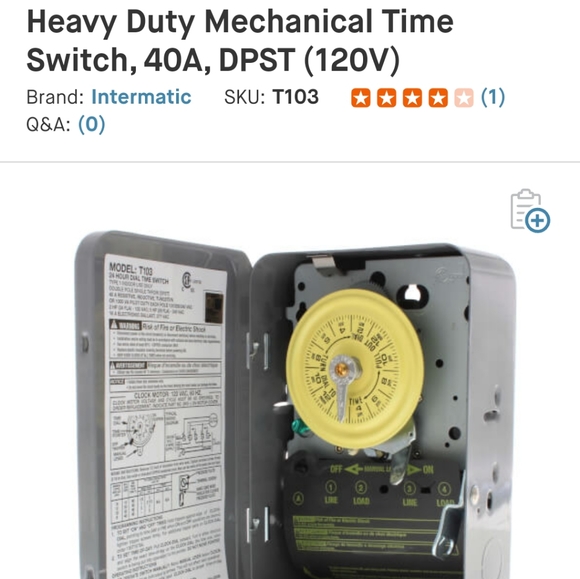 Intermatic | Other | Nwt Intermatic Mechanical Time Switch | Poshmark